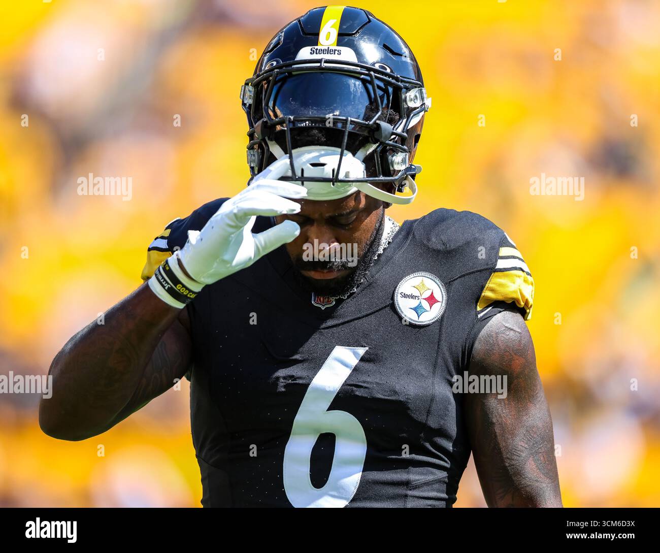 September 14, 2025, Pittsburgh, Pennsylvania, USA: Pittsburgh Steelers ...