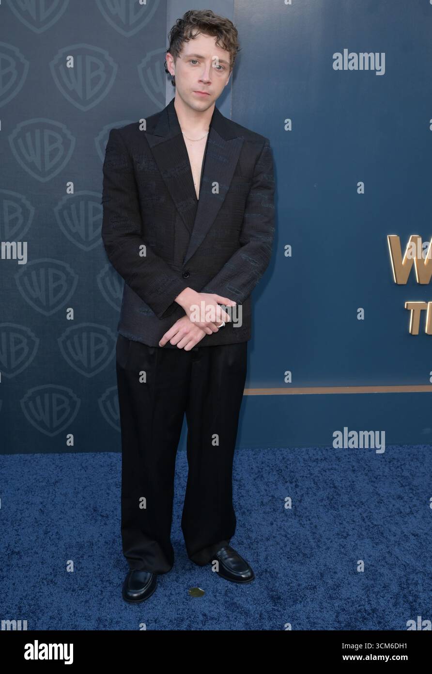 BEVERLY HILLS, USA. September 13, 2025: Gerran Howell at the Warner ...