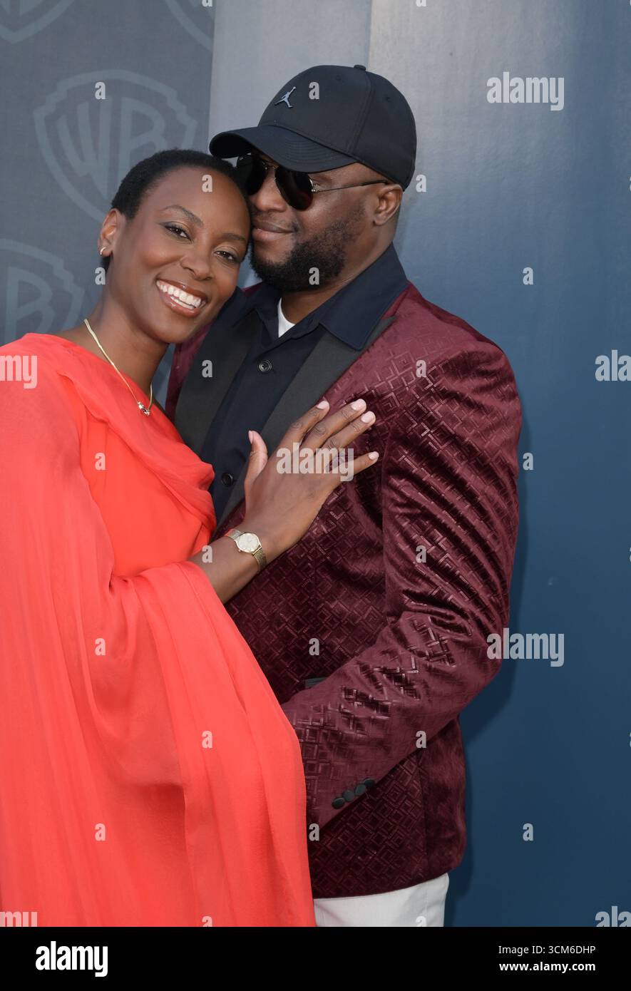 BEVERLY HILLS, USA. September 13, 2025: Tracy Ifeachor & Oluwabunmi ...