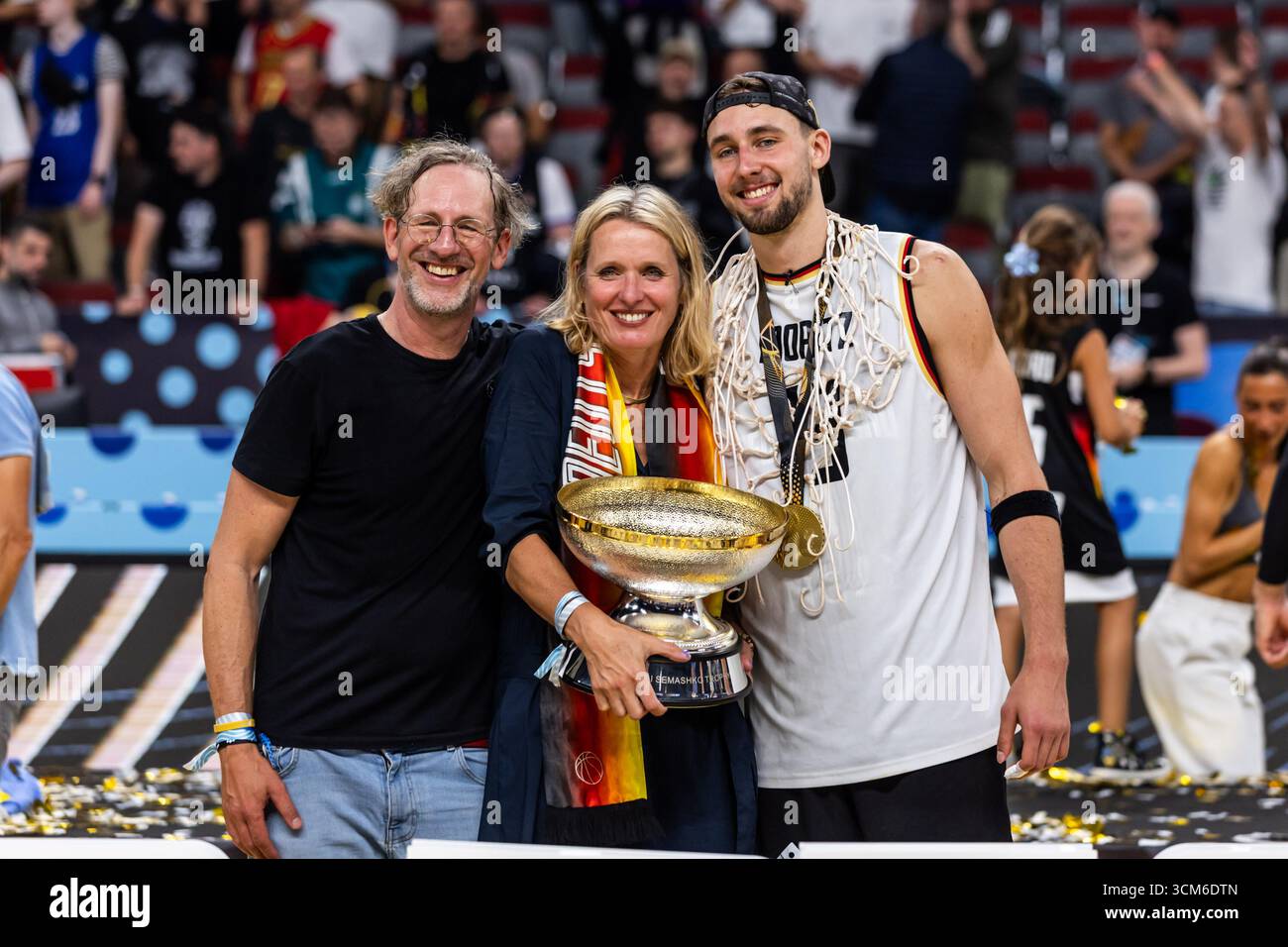 14.09.2025, Riga Arena, Riga, LAT, Eurobasket 205, Basketball Europameisterschaft, Finale ...