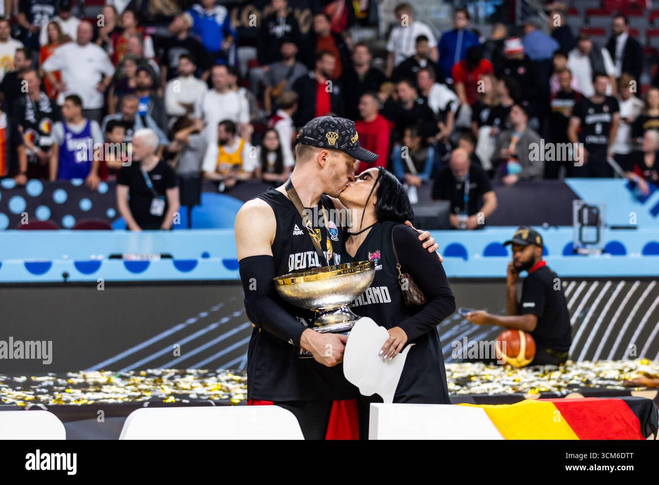 14.09.2025, Riga Arena, Riga, LAT, Eurobasket 205, Basketball Europameisterschaft, Finale ...