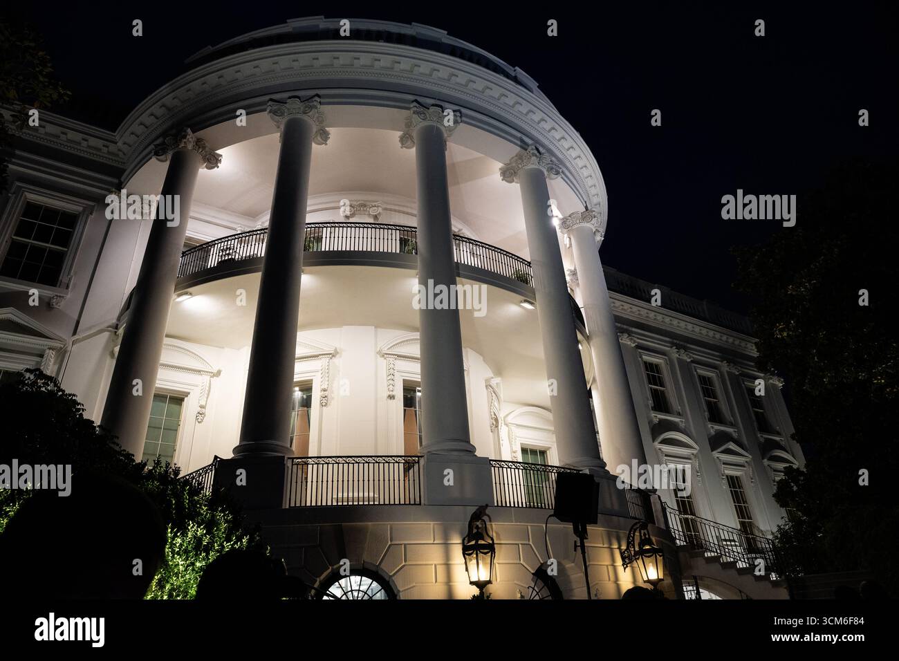 The White House is seen Sept. 14, 2025. (Francis Chung/Pool/Sipa USA ...