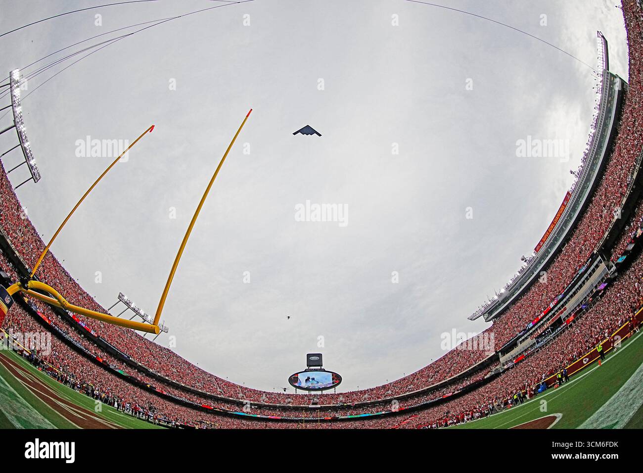 Be stealth flyover during the national Anthem prior to the Eagles vs ...