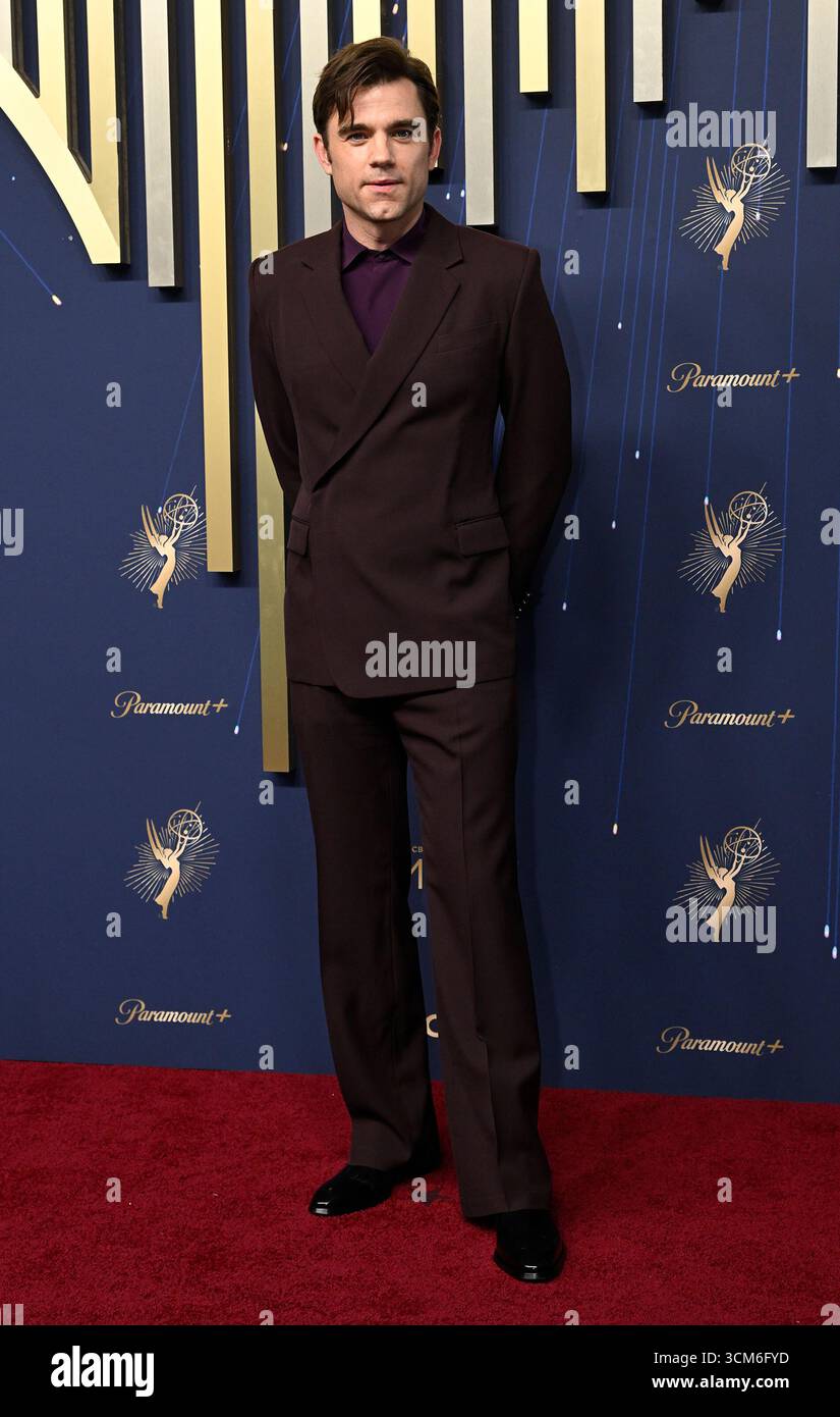 Patrick Ball from "The Pitt," arrives for the 77th annual Primetime ...