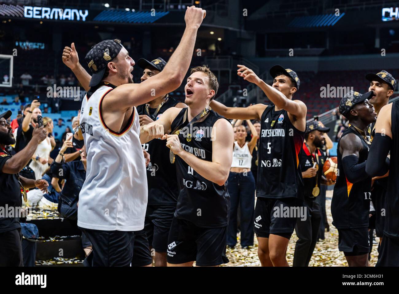 14.09.2025, Riga Arena, Riga, LAT, Eurobasket 205, Basketball ...