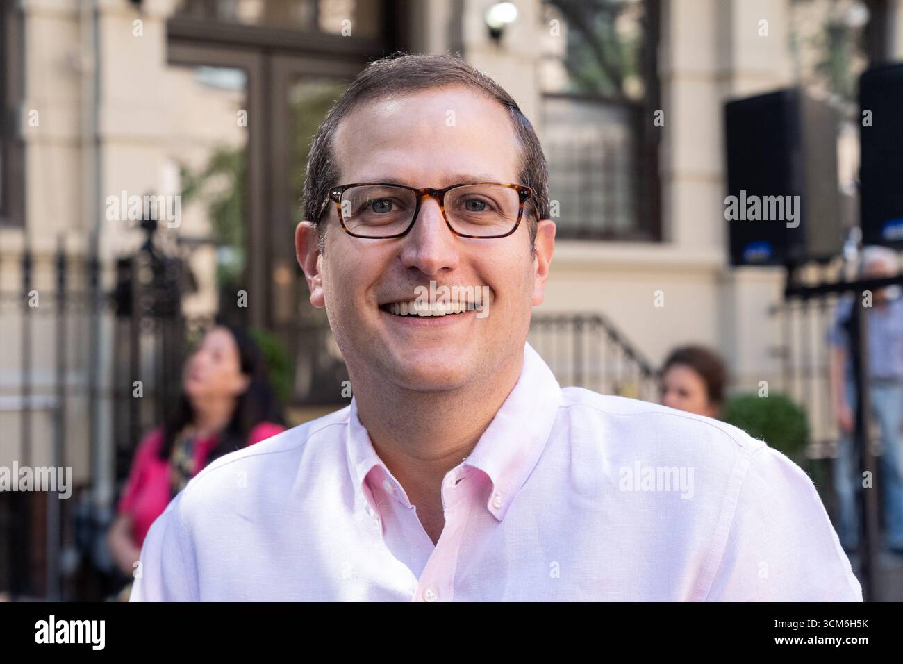 New York, NY, September 14, 2025: State Assembly Member Micah C. Lasher ...