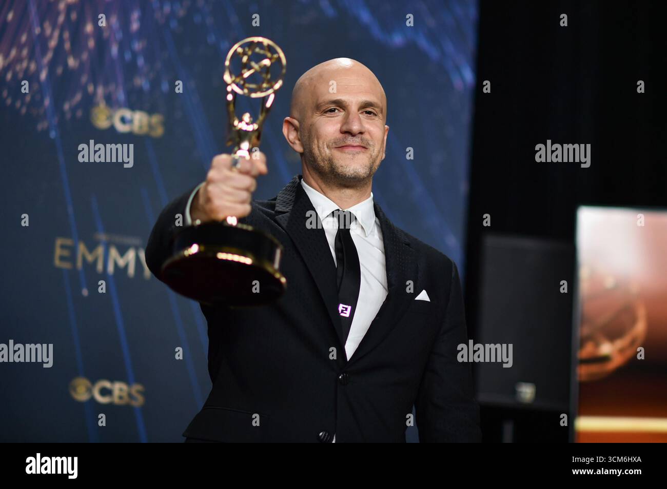 Adam Randall, winner of the award for outstanding directing for a drama series for "Slow Horses ...