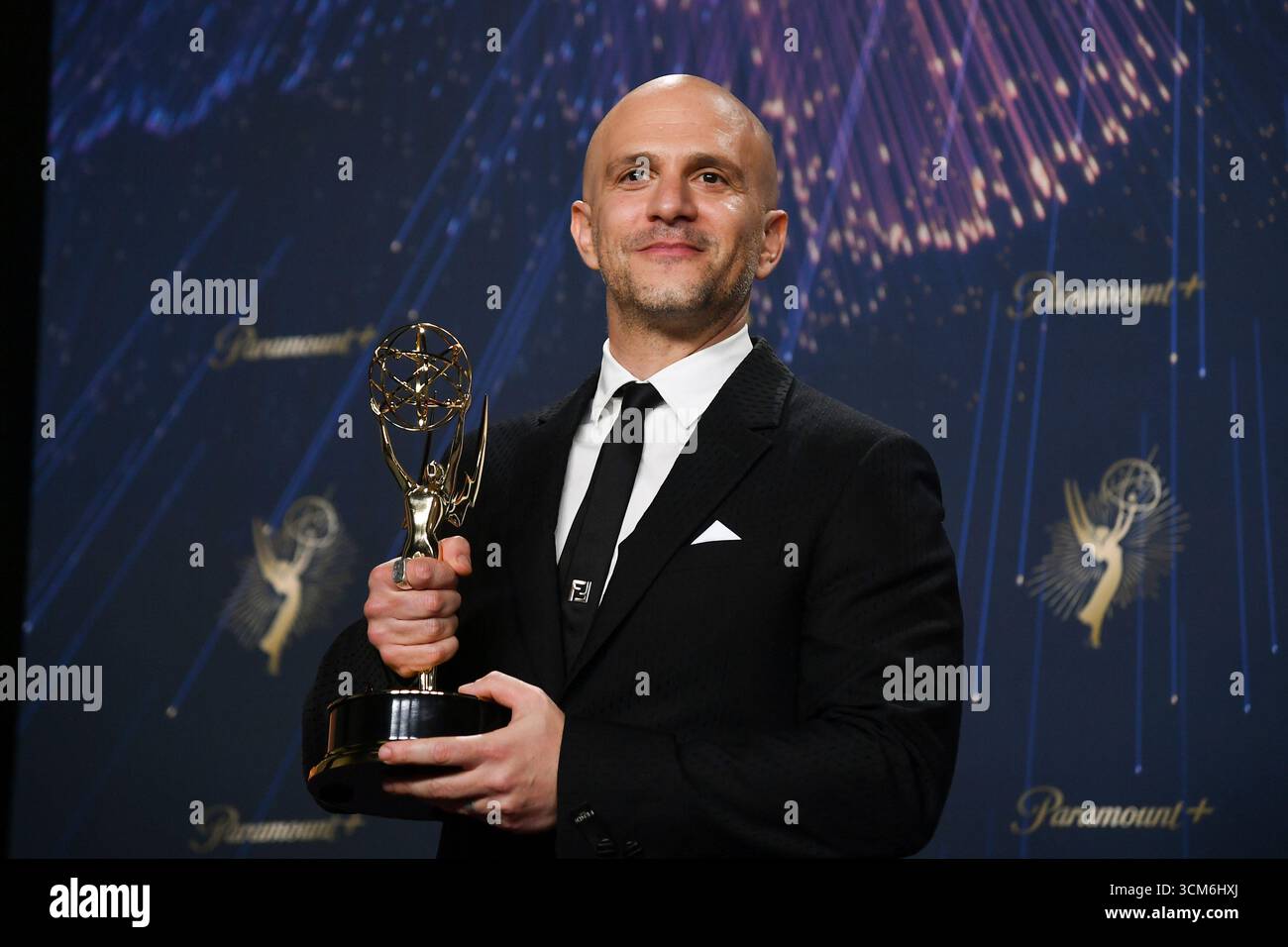 Adam Randall, winner of the award for outstanding directing for a drama ...
