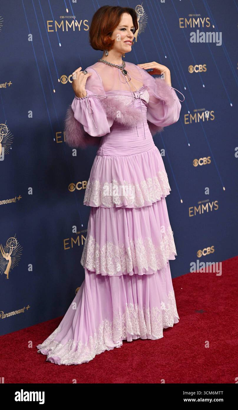 Parker Posey arrives for the 77th annual Primetime Emmy Awards at the ...