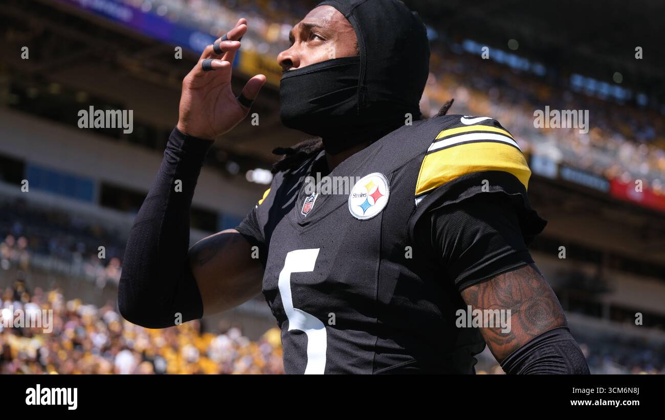 SEPT 14, 2025: Jalen Ramsey #5 during the 2025 Steelers vs Seahawks ...