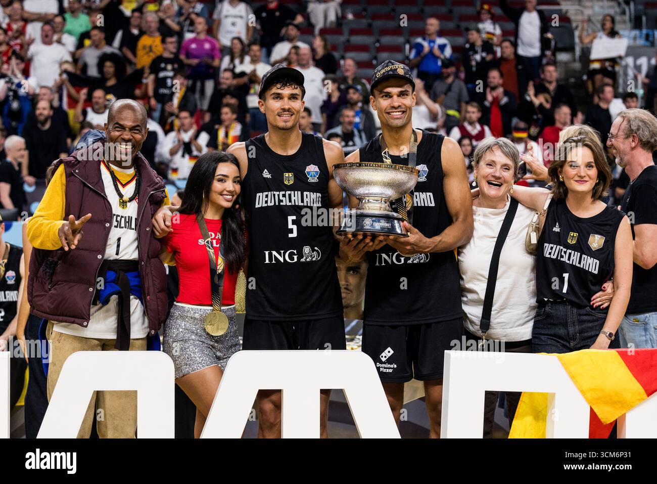 Tristan Da Silva (Deutschland, 5) mit Freundin Gabrielle Wright und ...