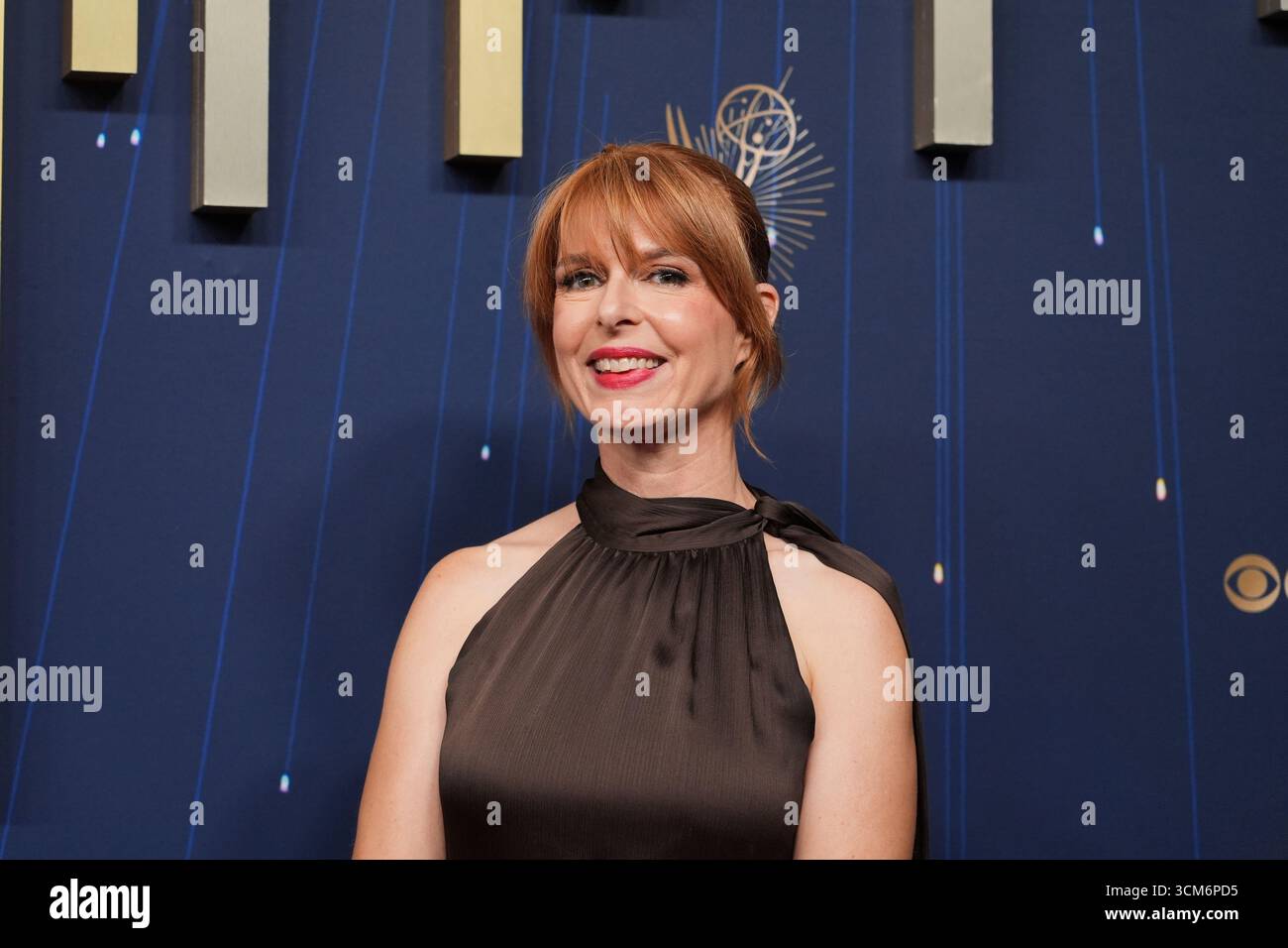Terri Murphy arrives at the 77th Primetime Emmy Awards on Sunday, Sept ...