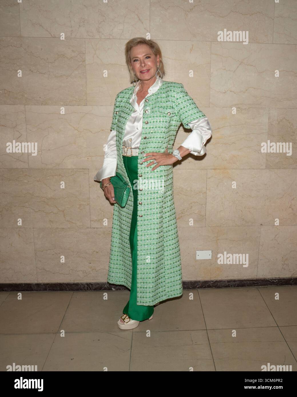 Pamela Morgan attends Malan Breton SS26 NYFW Front Rowat Leman Ballroom ...