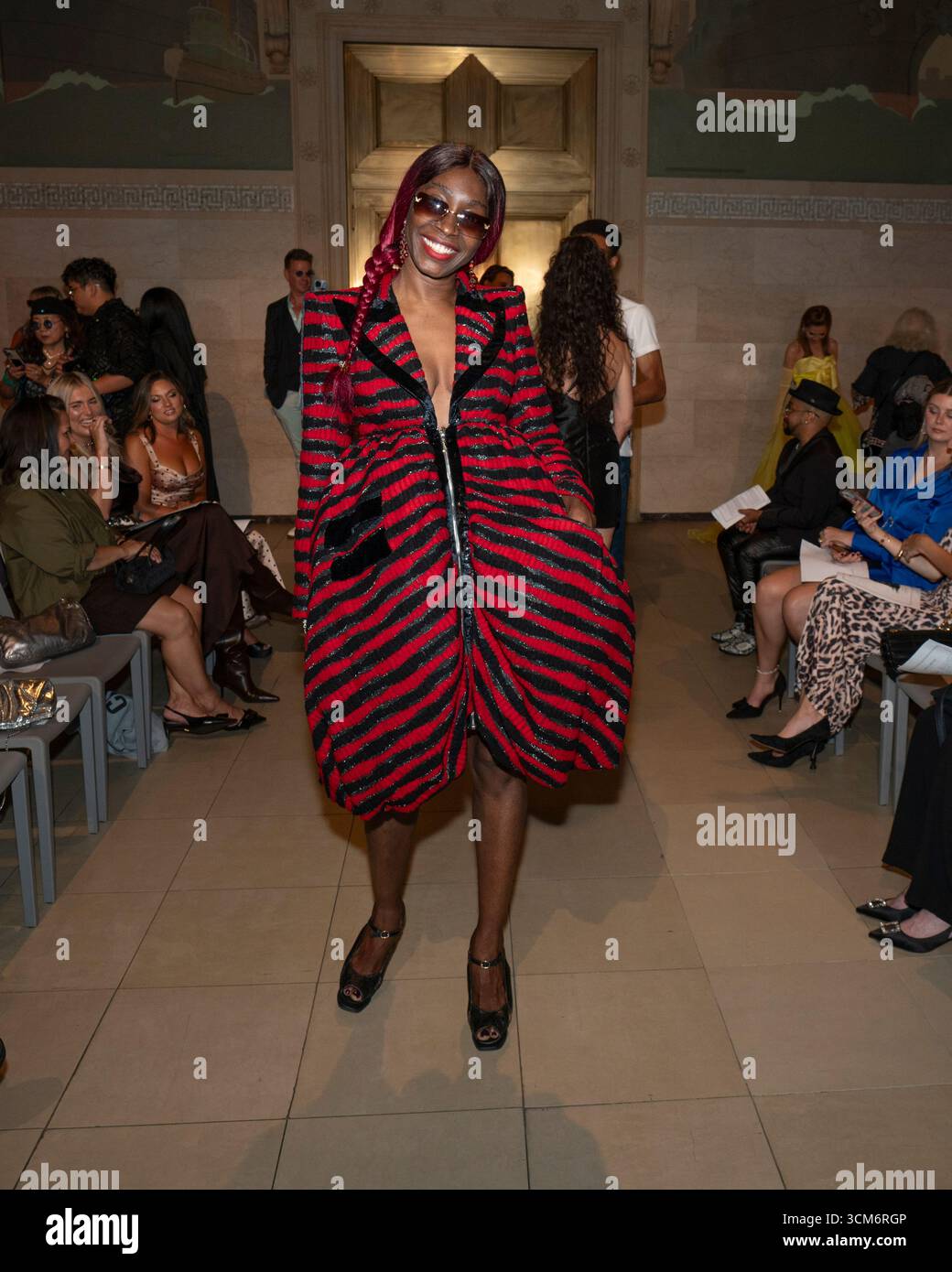 Tinu Naija attends Malan Breton SS26 NYFW Front Rowat Leman Ballroom in ...