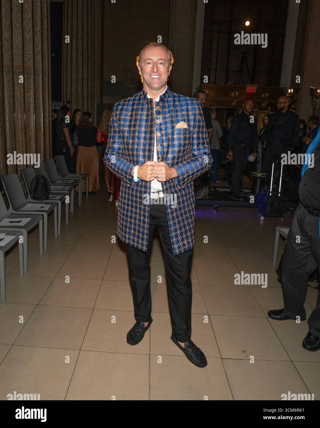 Prince Mario-Max Schaumburg-Lippe attends Malan Breton SS26 NYFW Front ...