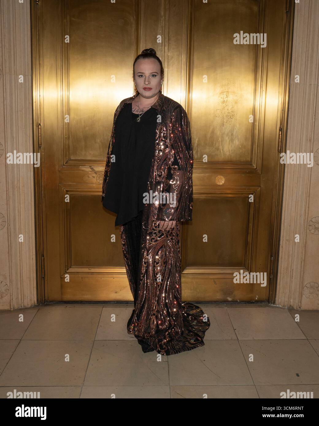 Chris Avery Bennet attends Malan Breton SS26 NYFW Front Rowat Leman ...