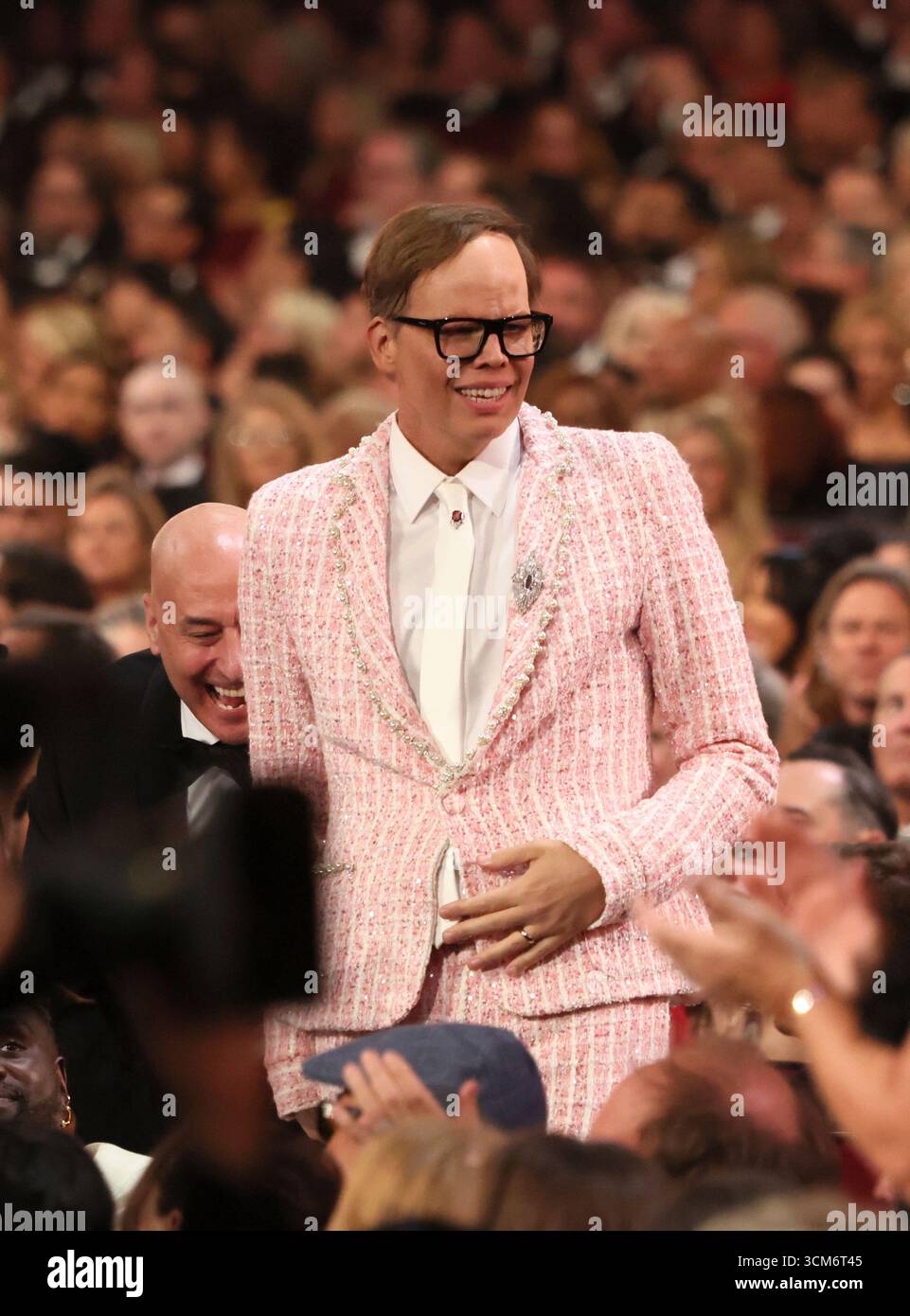 Jeff Hiller accepts the Outstanding Supporting Actor in a Comedy Series ...