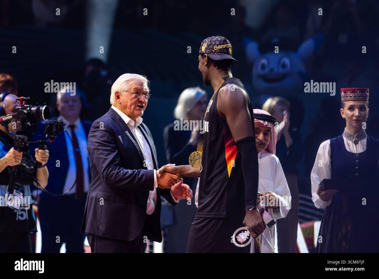 14.09.2025, Riga Arena, Riga, LAT, Eurobasket 205, Basketball ...