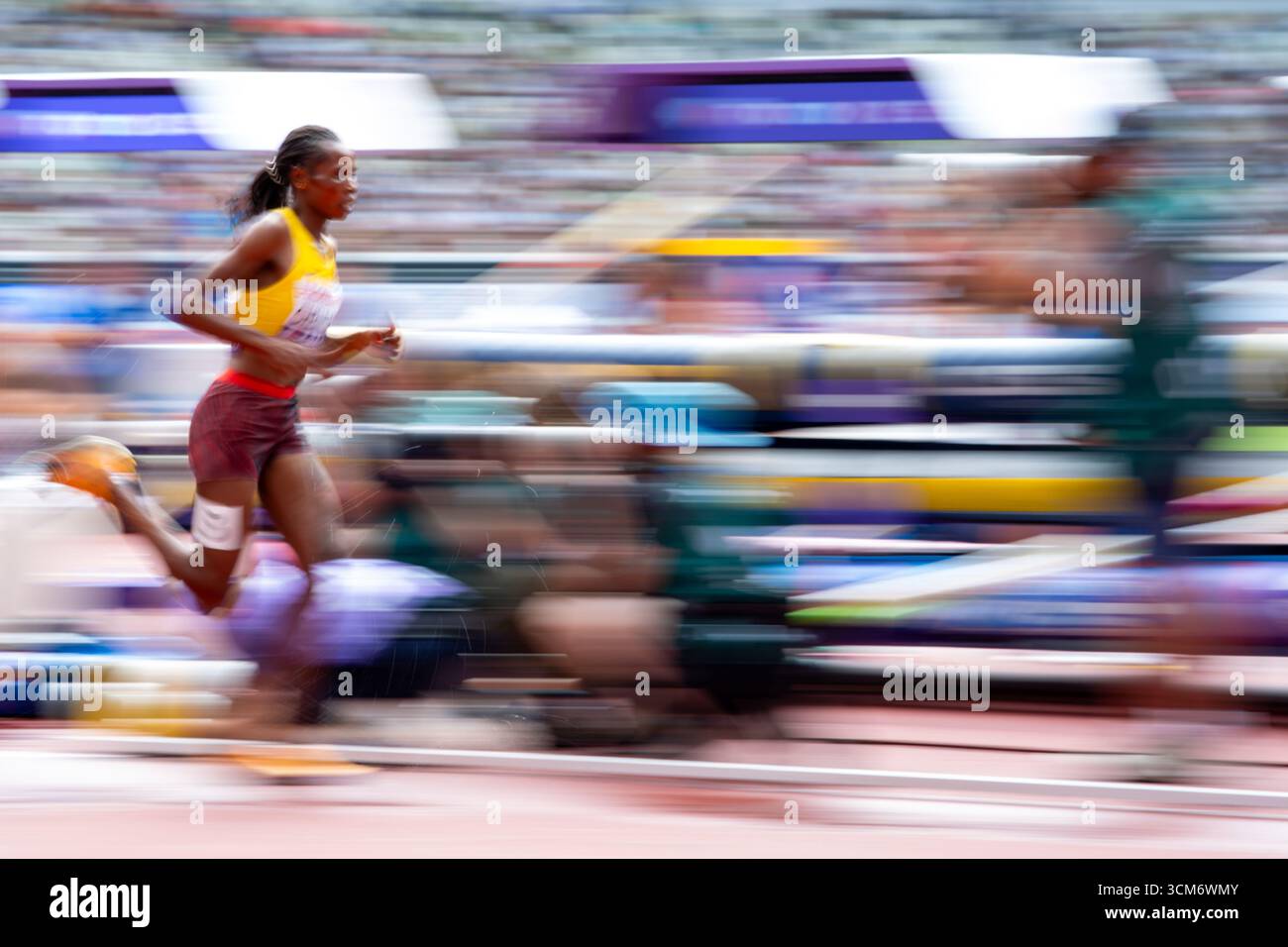 TOKYO, JAPAN - SEPTEMBER 15: A slow shutter speed photograph shows ...