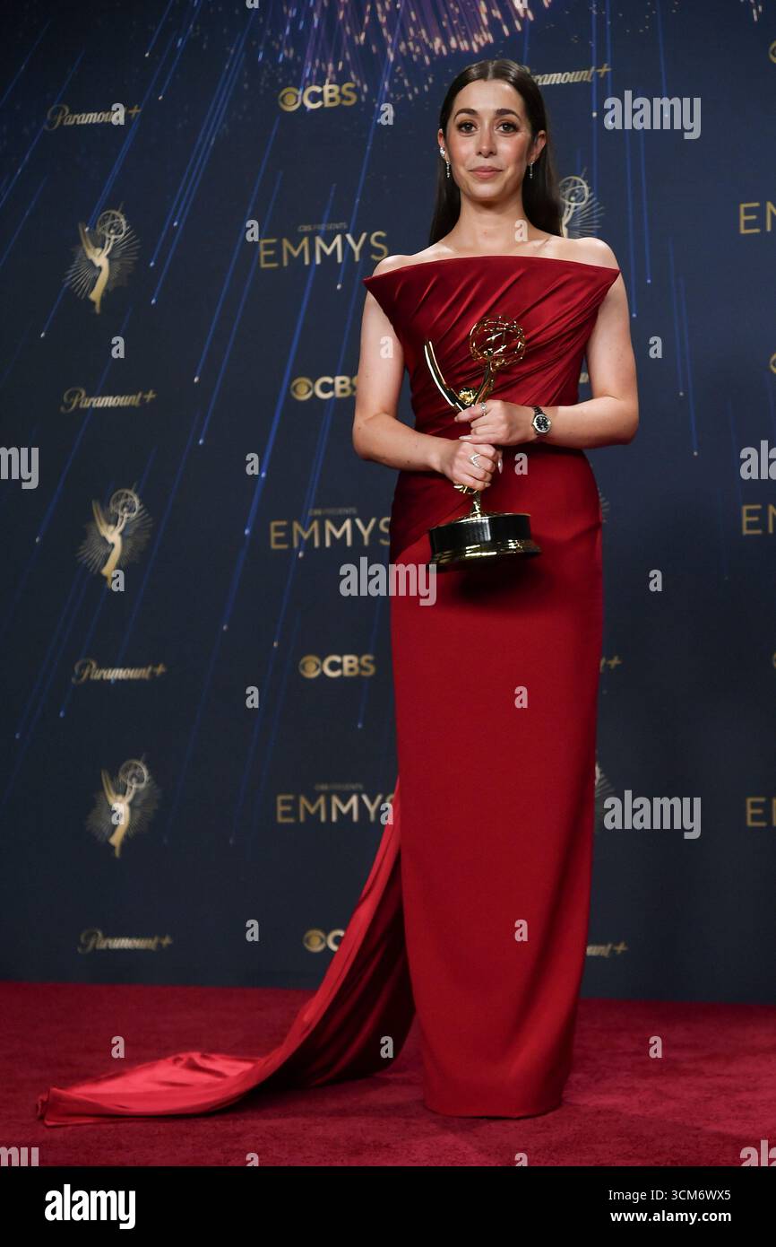 Cristin Milloti, winner of the award for outstanding lead actress in a ...