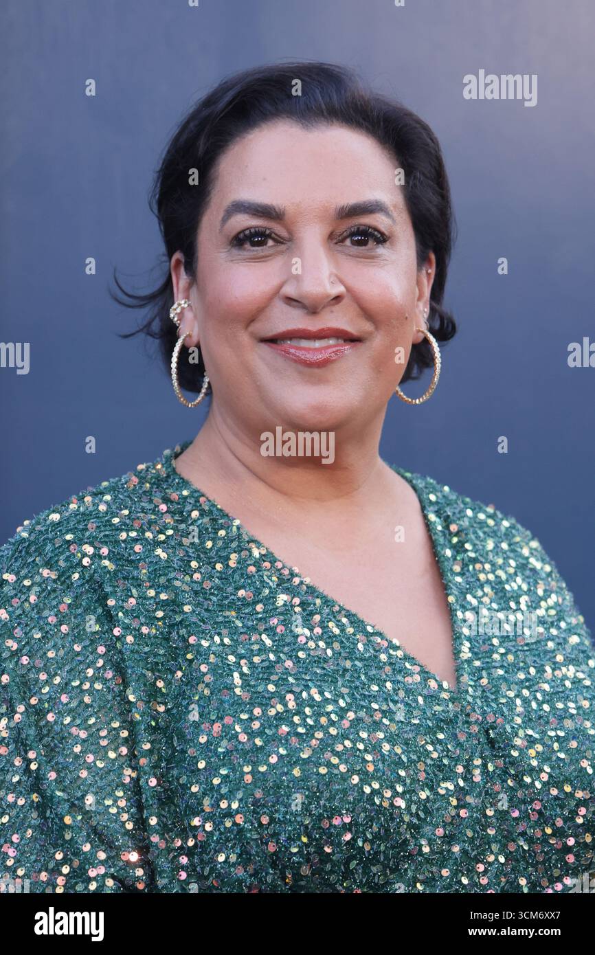 Simran Baidwan attends the Warner Bros. Television Group's 77th ...