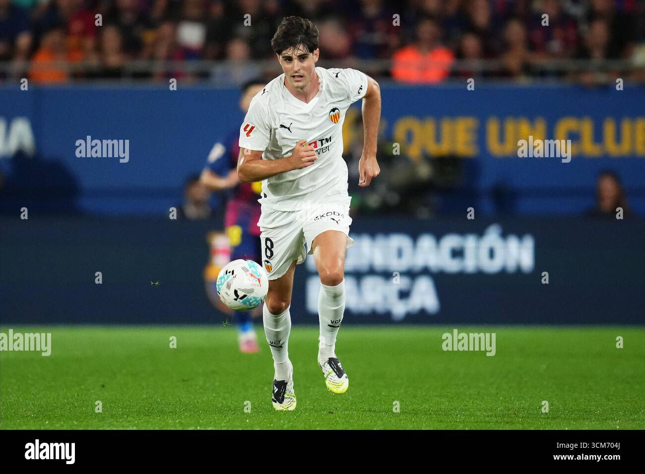 Javi Guerra of Valencia CF during the La Liga EA Sports match between ...