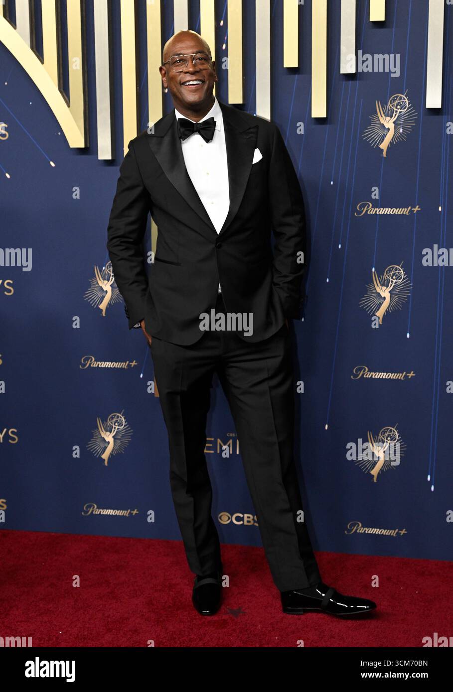Randall Winston arrives for the 77th annual Primetime Emmy Awards at ...