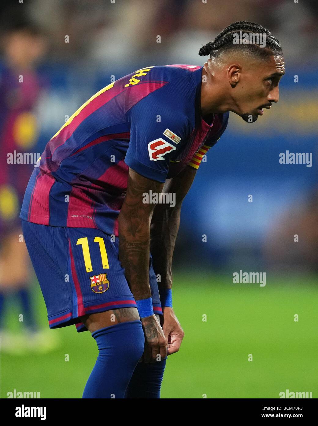 Raphael Dias Belloli Raphinha of FC Barcelona during the La Liga EA ...