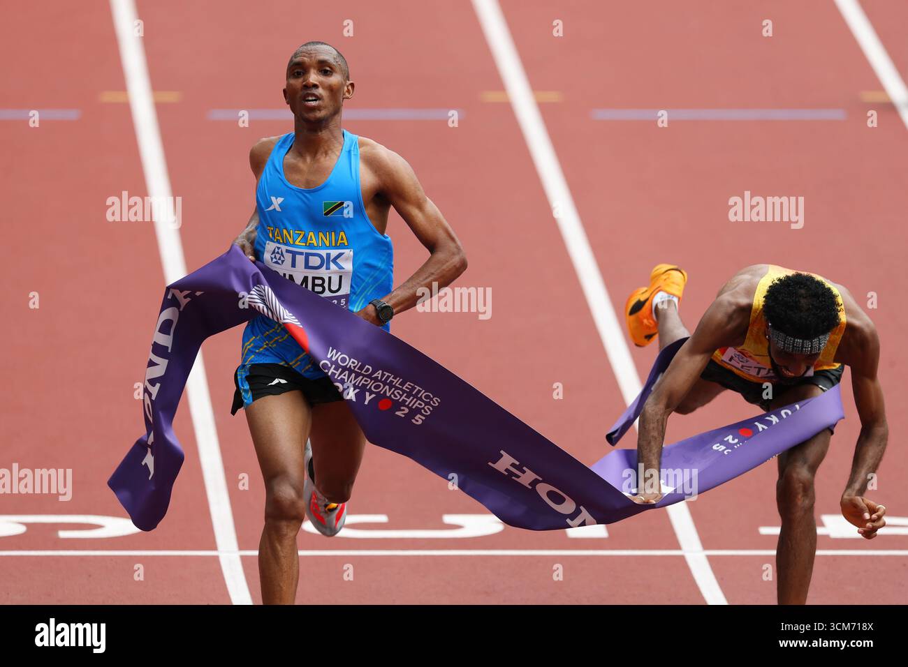 (L to R) Alphonce Felix SIMBU (TAN), Amanal PETROS (GER), SEPTEMBER 15 ...