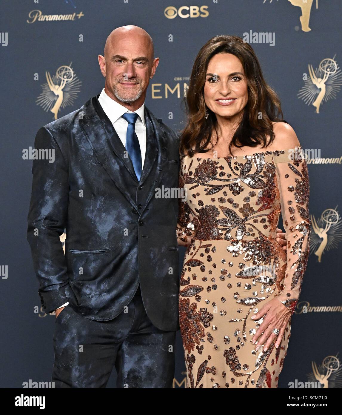 Los Angeles, USA. 14th Sep, 2025. Chris Meloni and Mariska Hargitay in ...