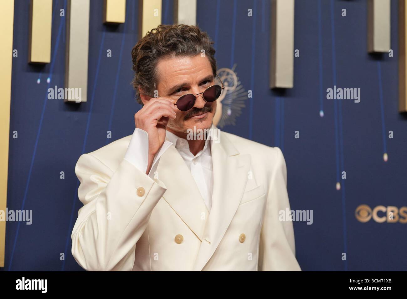 Pedro Pascal arrives at the 77th Primetime Emmy Awards on Sunday, Sept ...
