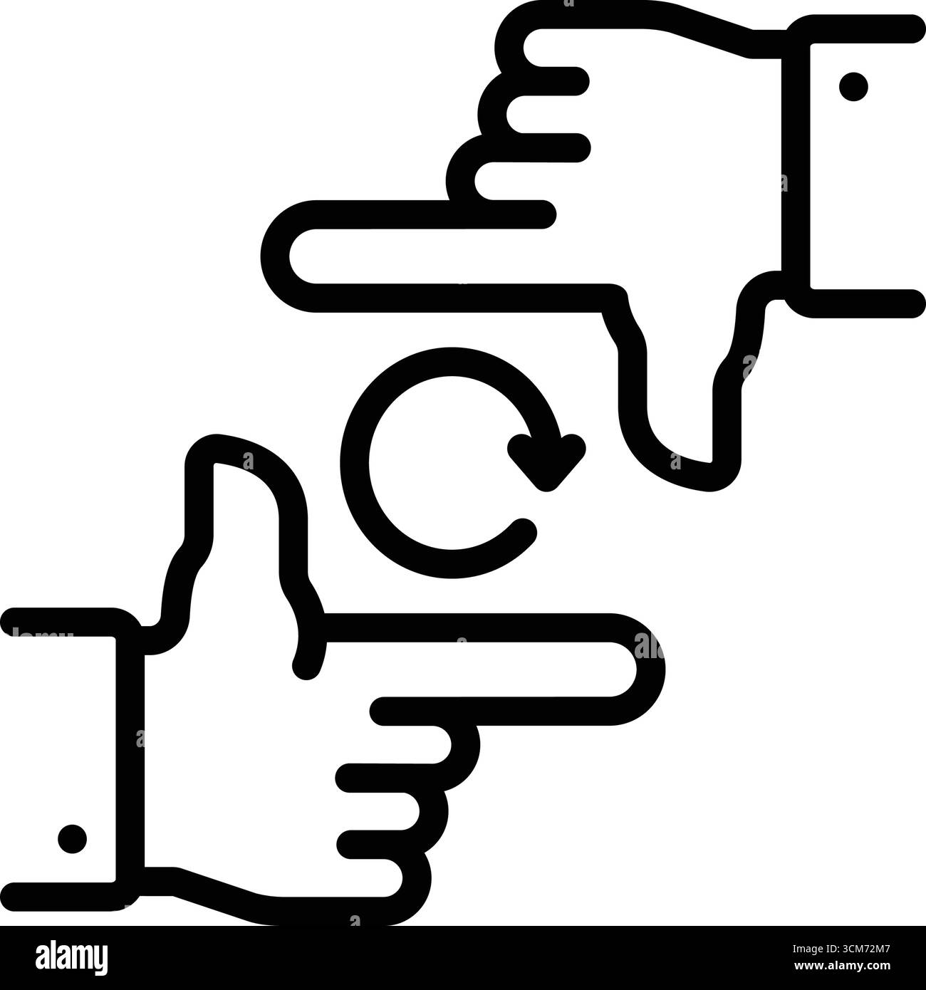 Icon for framing the future, framing Stock Vector Image & Art - Alamy