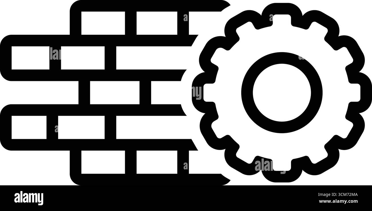 Building foundation wall Stock Vector Images - Alamy