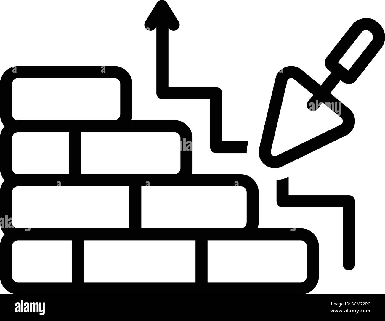 Masonry walls Stock Vector Images - Alamy