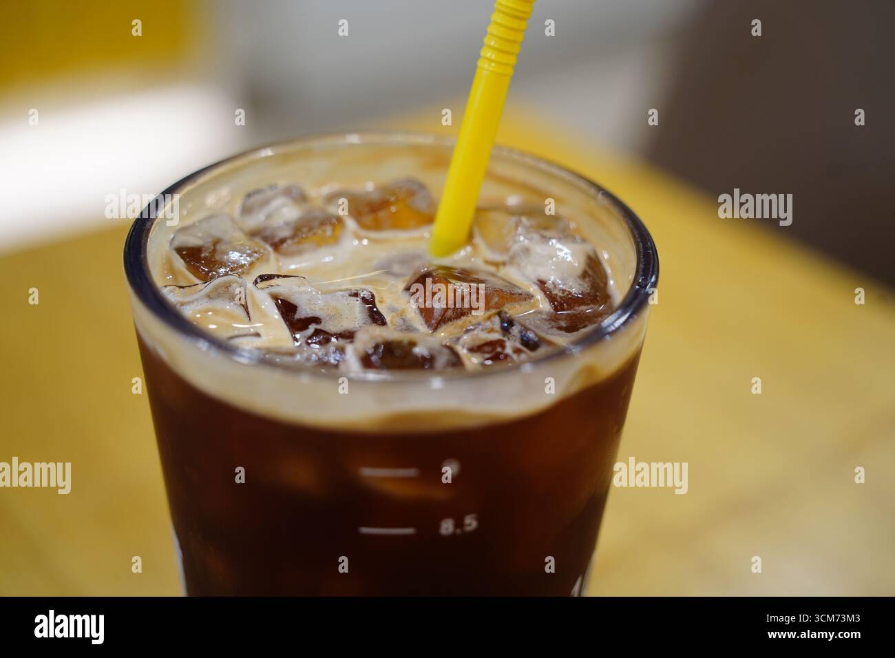 Refreshing glass iced coffee hi-res stock photography and images - Alamy
