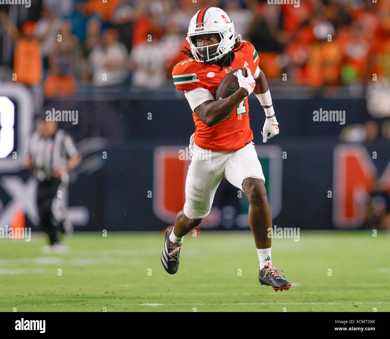 MIAMI GARDENS, FL - SEPTEMBER 13: Miami Hurricanes wide receiver Tony ...