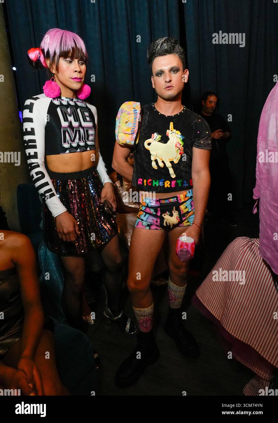 Richerette Models backstage during the Richerette Spring 2026 ...