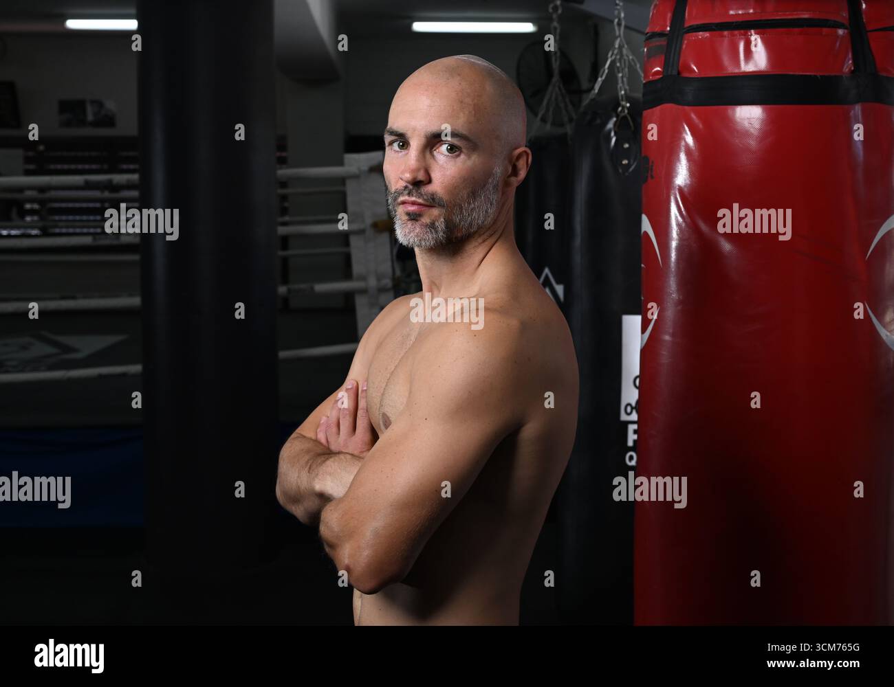 David Papot of France is seen posing for a photo ahead of the IBF ...