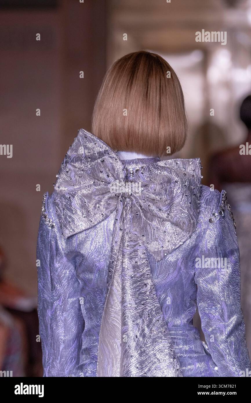 Models walk the Malan Breton SS26 NYFW Runway at Leman Ballroom in New ...