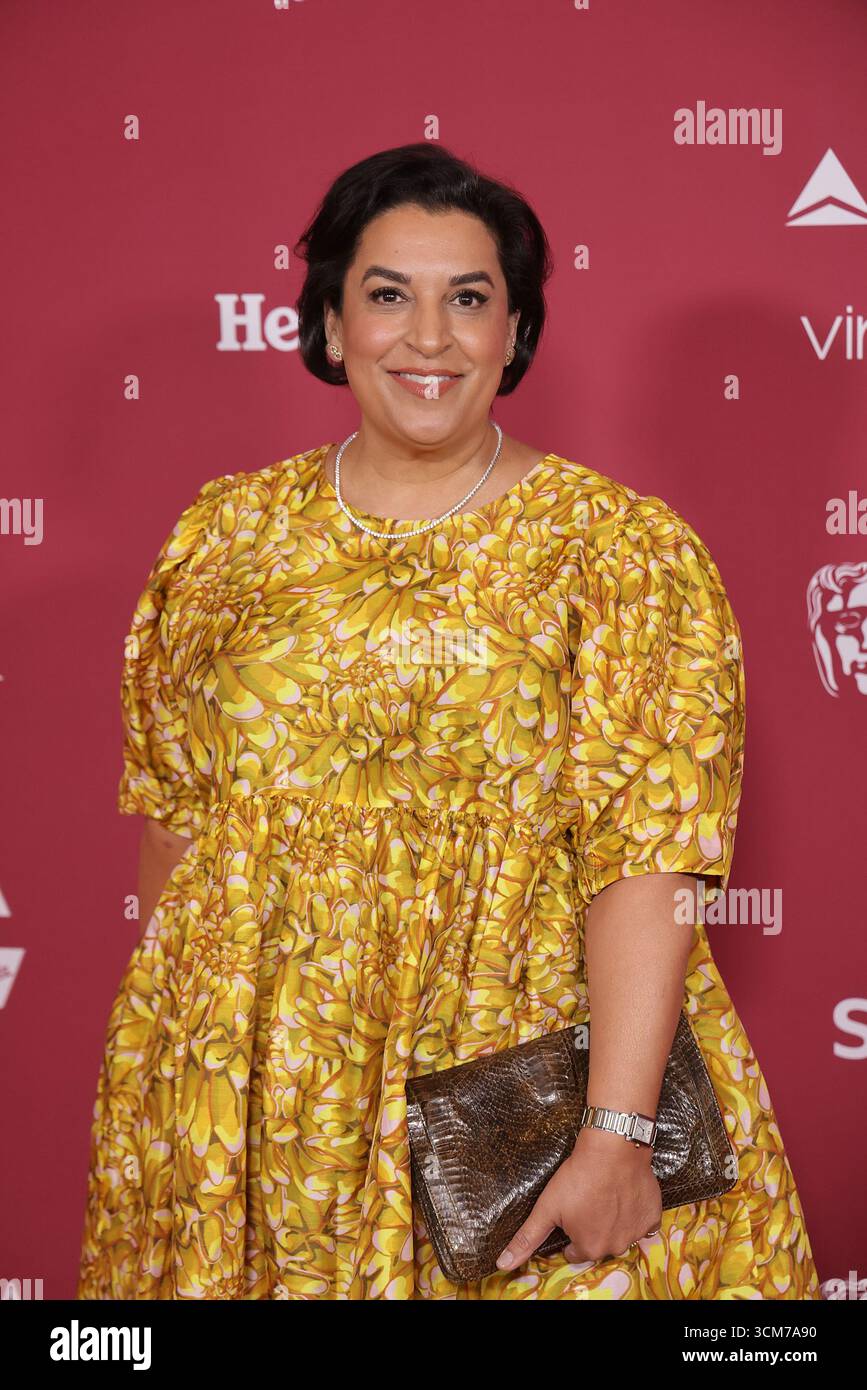 Simran Baidwan attends The BAFTA TV Tea Party at The Maybourne Beverly ...
