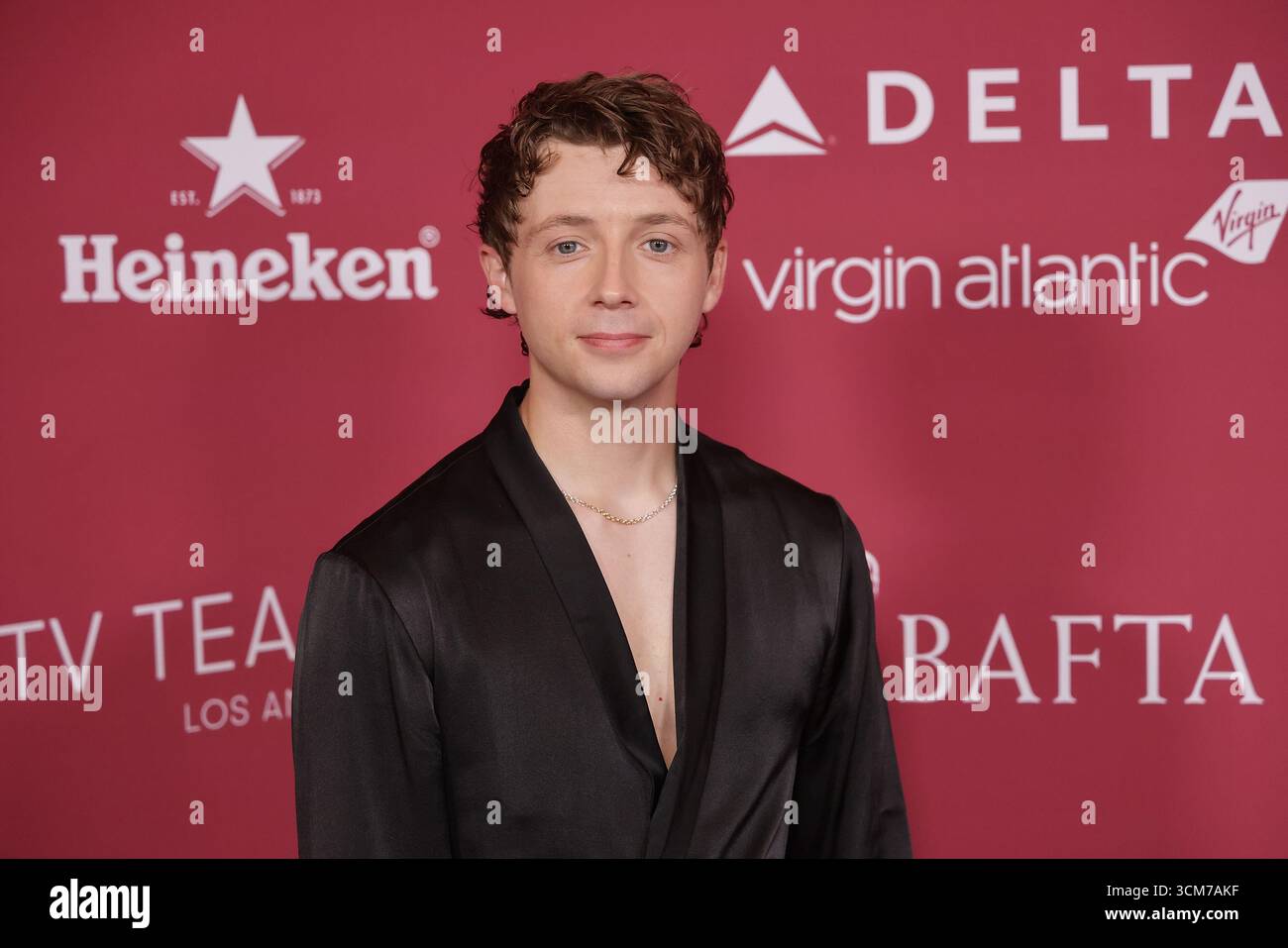 Gerran Howell attends The BAFTA TV Tea Party at The Maybourne Beverly Hills Stock Photo - Alamy