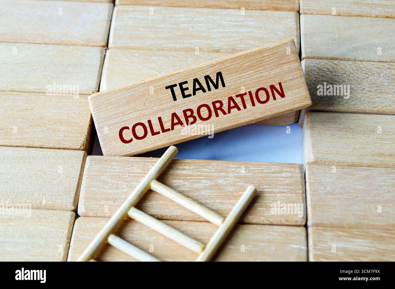 Synergy make steps to success hi-res stock photography and images - Alamy