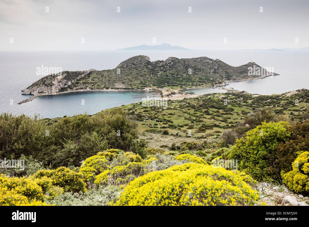 Aerial view of Cape Knidos Datca Peninsula Turkey Stock Photo - Alamy