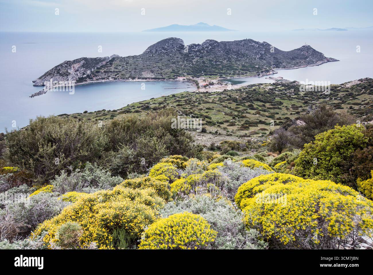 Aerial view of Cape Knidos Datca Peninsula Turkey Stock Photo - Alamy