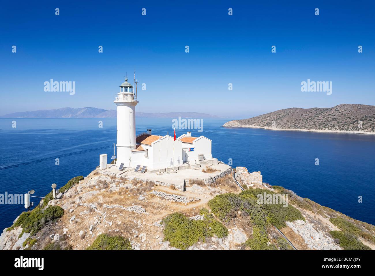 Aerial view of Cape Knidos Datca Peninsula Turkey Stock Photo - Alamy