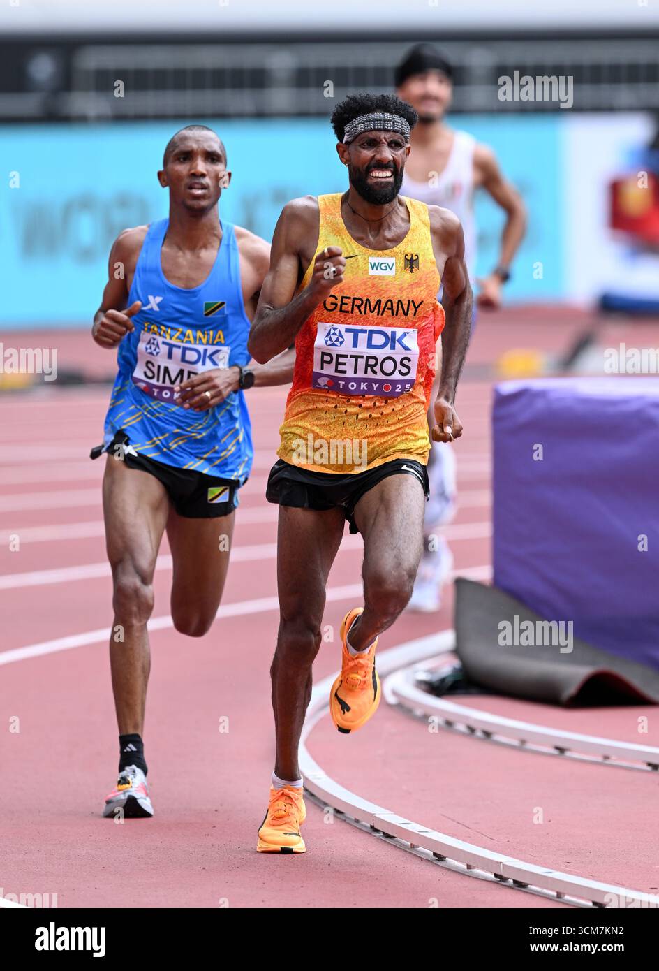 Tokyo, Japan. 15th Sep, 2025. Alphonce Felix Simbu of Tanzania and ...