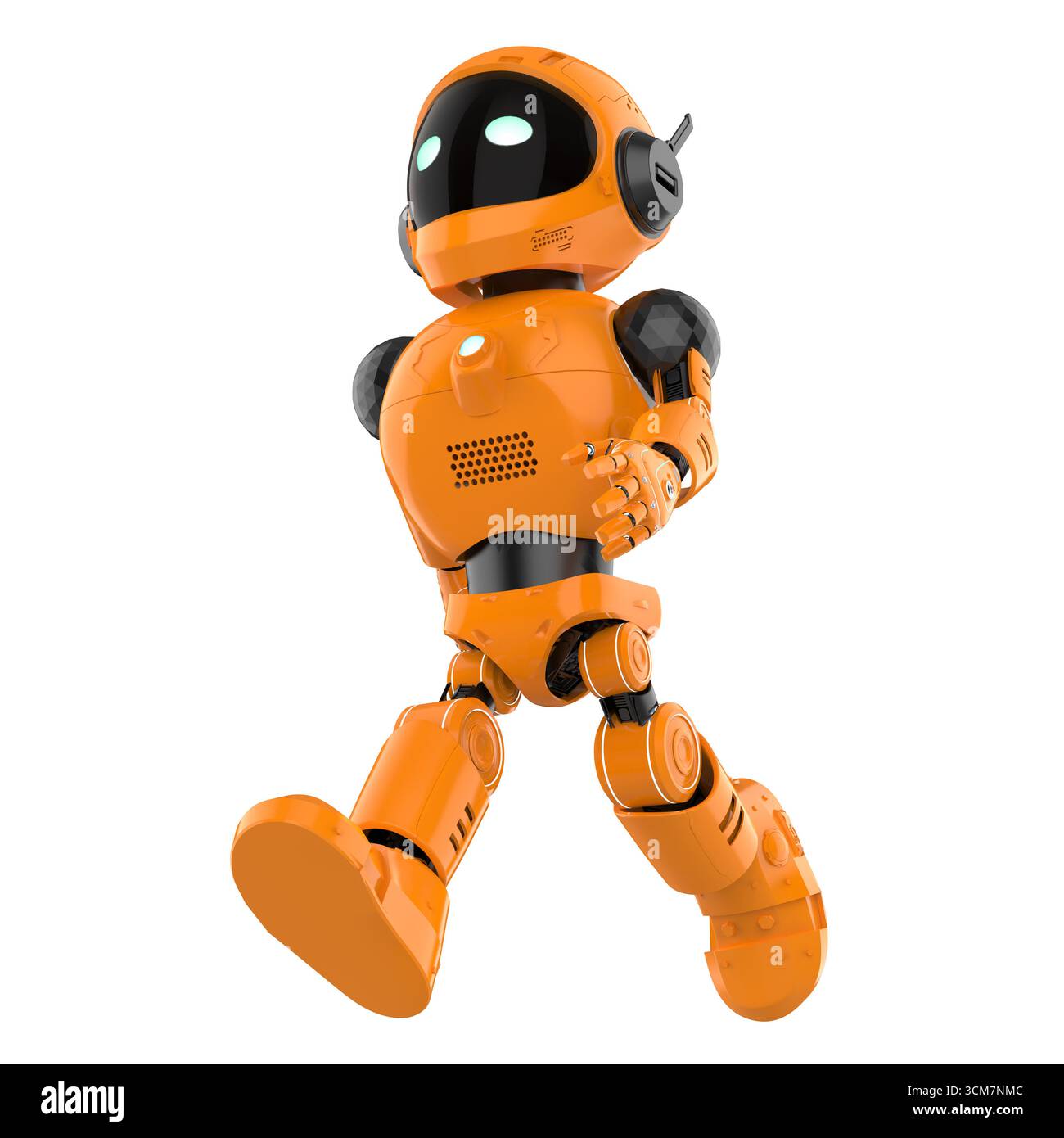 3d rendering cute and small artificial intelligence personal assistant ...