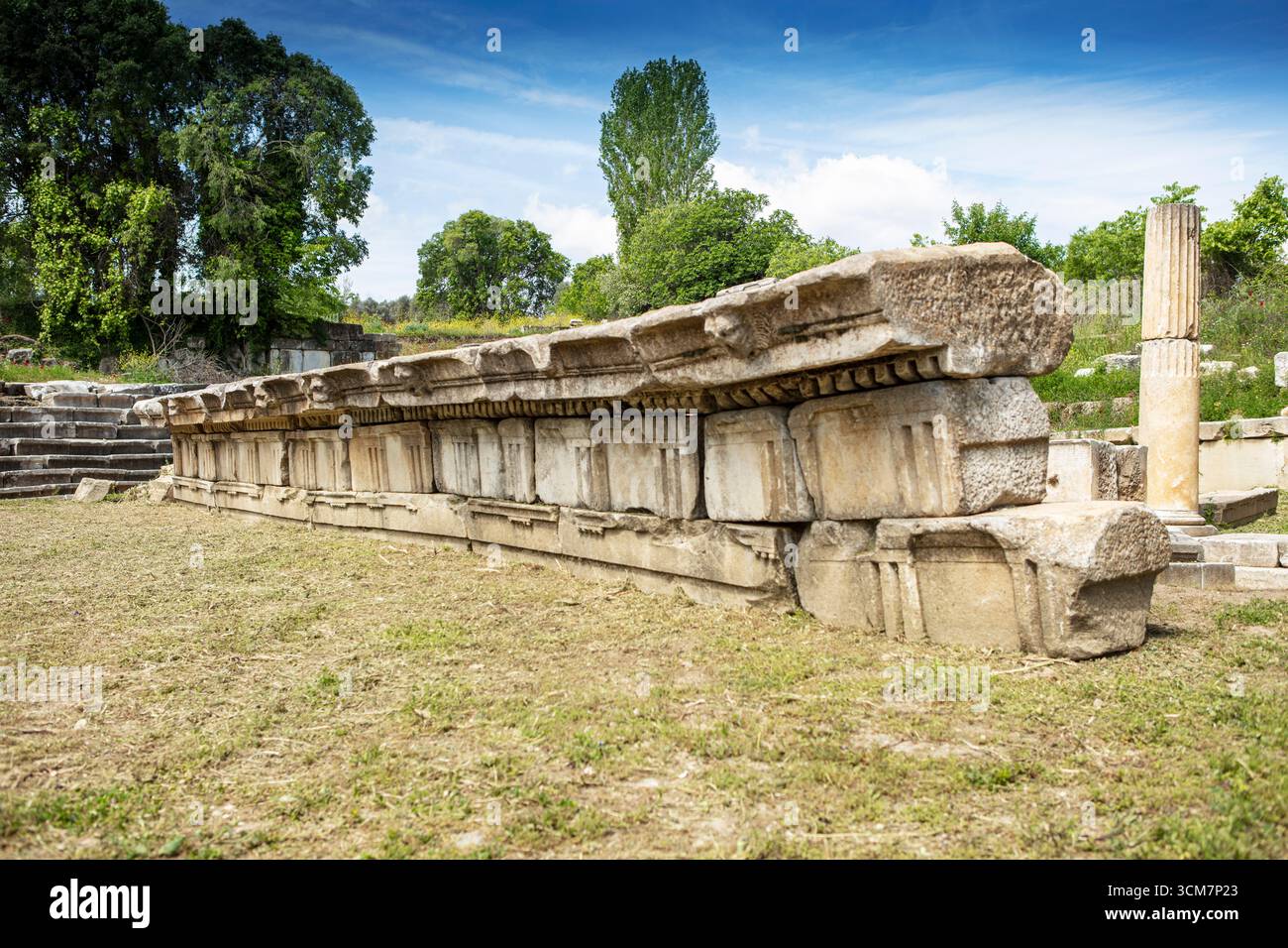 Ruins of the ancient sanctuary Lagina, Turkey Stock Photo - Alamy