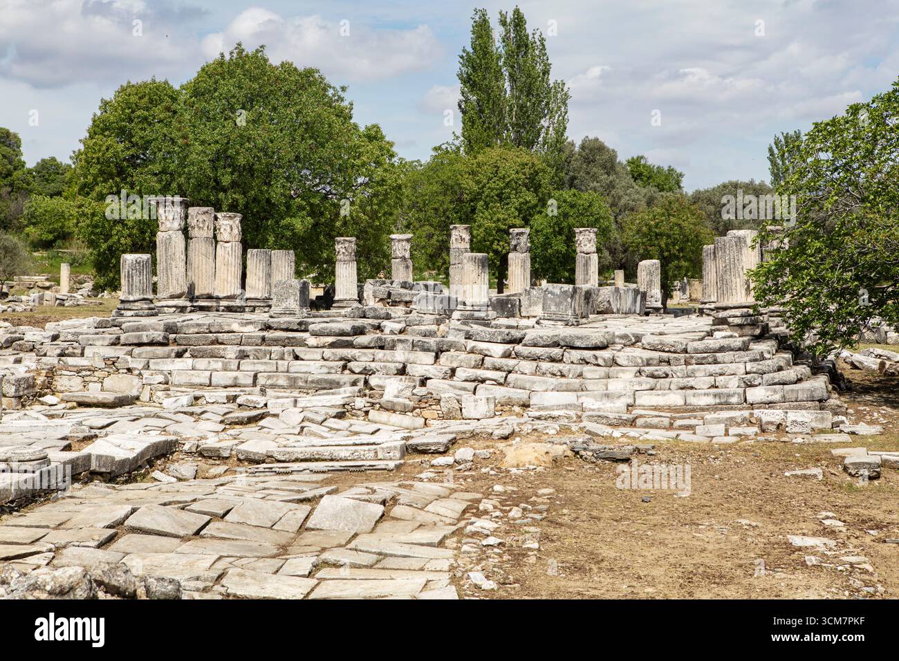 Ruins of the ancient sanctuary Lagina, Turkey Stock Photo - Alamy