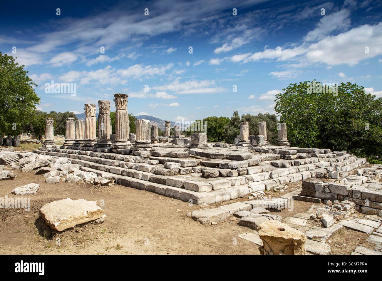 Ruins of the ancient sanctuary Lagina, Turkey Stock Photo - Alamy